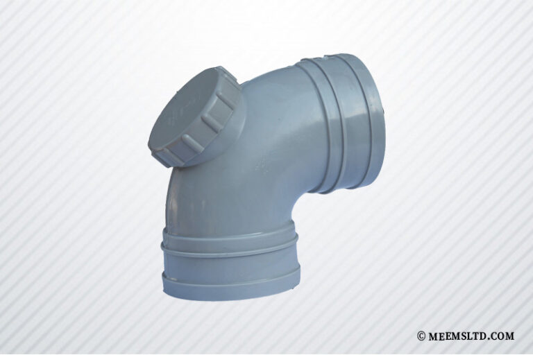 PVC Waste Inspection Bend - Meems